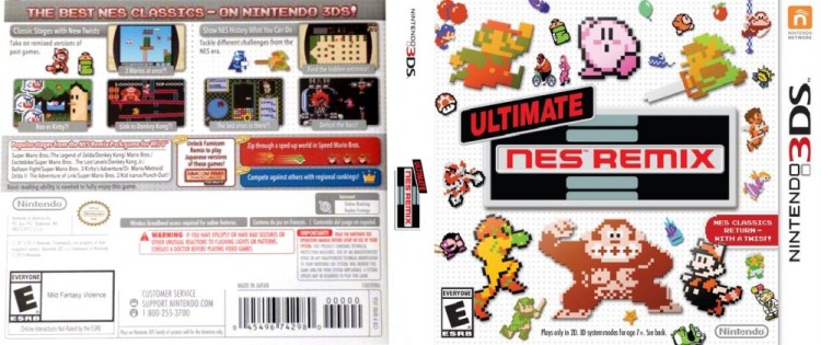 Ultimate NES Remix - Nintendo 3DS | VideoGameX