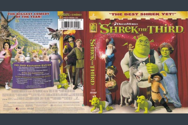 Shrek The Third Dvd