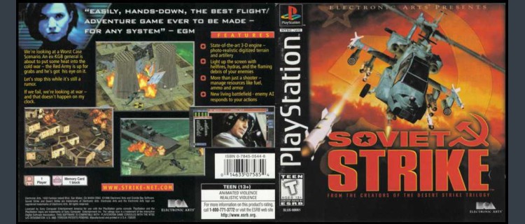 Soviet Strike - PlayStation | VideoGameX