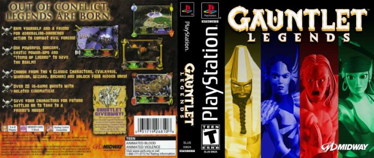 Gauntlet Legends - PlayStation | VideoGameX