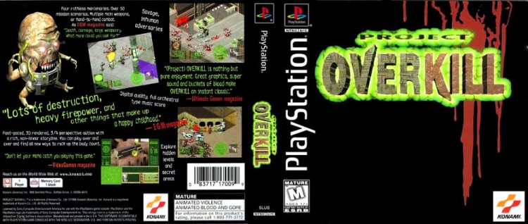 Project Overkill - PlayStation | VideoGameX