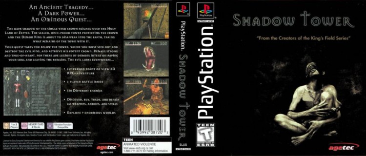 Shadow Tower - PlayStation | VideoGameX