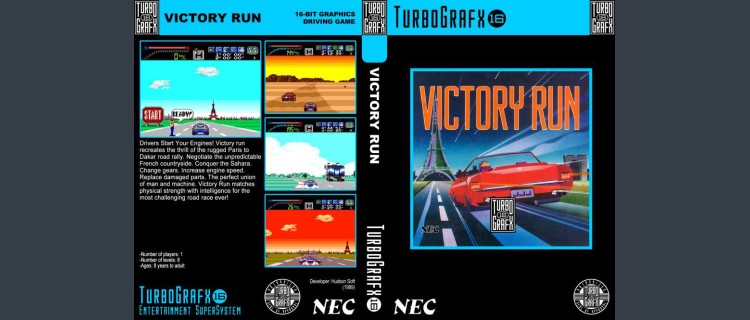 Victory Run - TurboGrafx 16 | VideoGameX